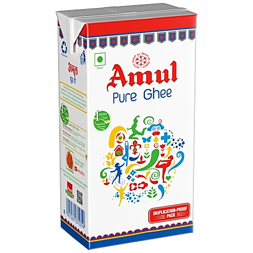 Amul Pure Ghee 500ml – Spice Village