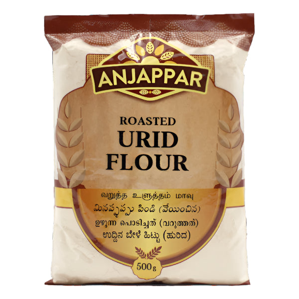 Anjappar Urid Flour Roasted 500gm – Spice Village