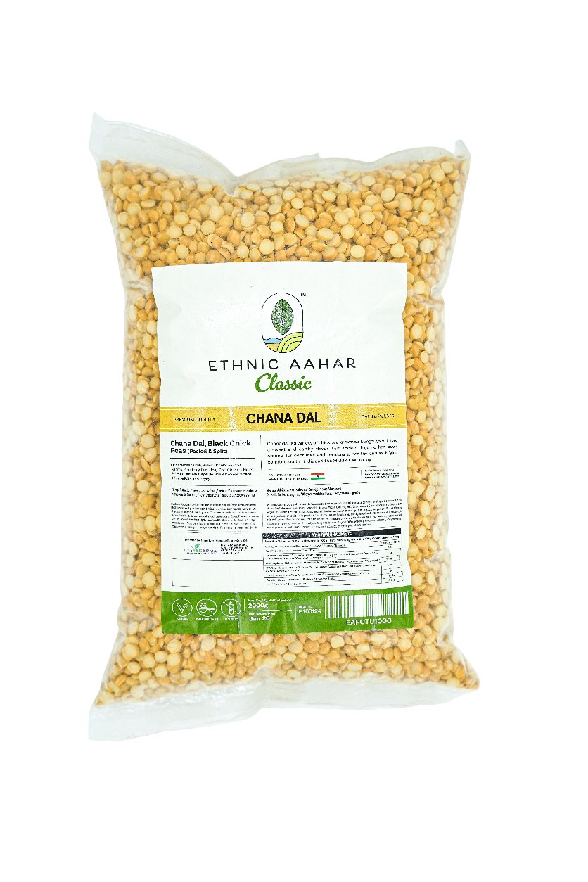 Ethnic Aahar Chana Dal 2kg | Spice Village