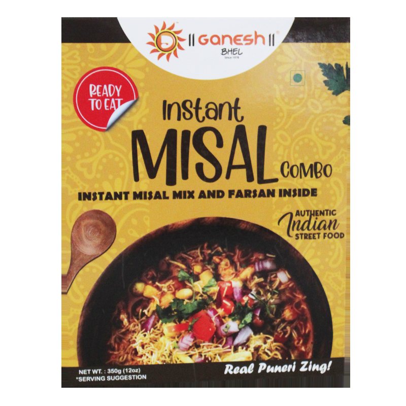Ganesh Bhel Misal Family Pack 350gm – Spice Village