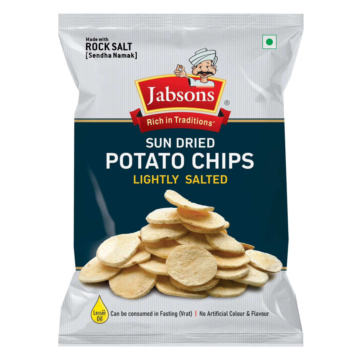 Jabson's Sundried Salted Potato Chips 110gm | Spice Village