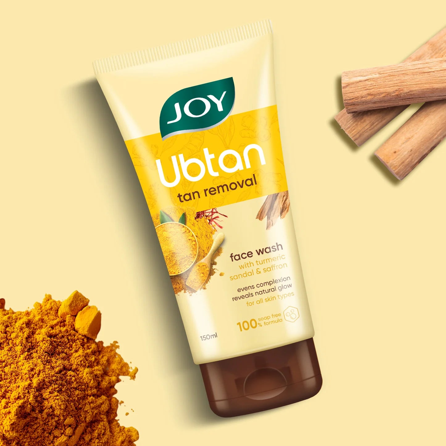 Joy Ubtan Tan Removal Face Wash 50ml | Spice Village