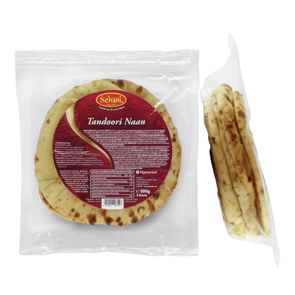 Schani Tandoori Traditional Naan 500gm | Spice Village