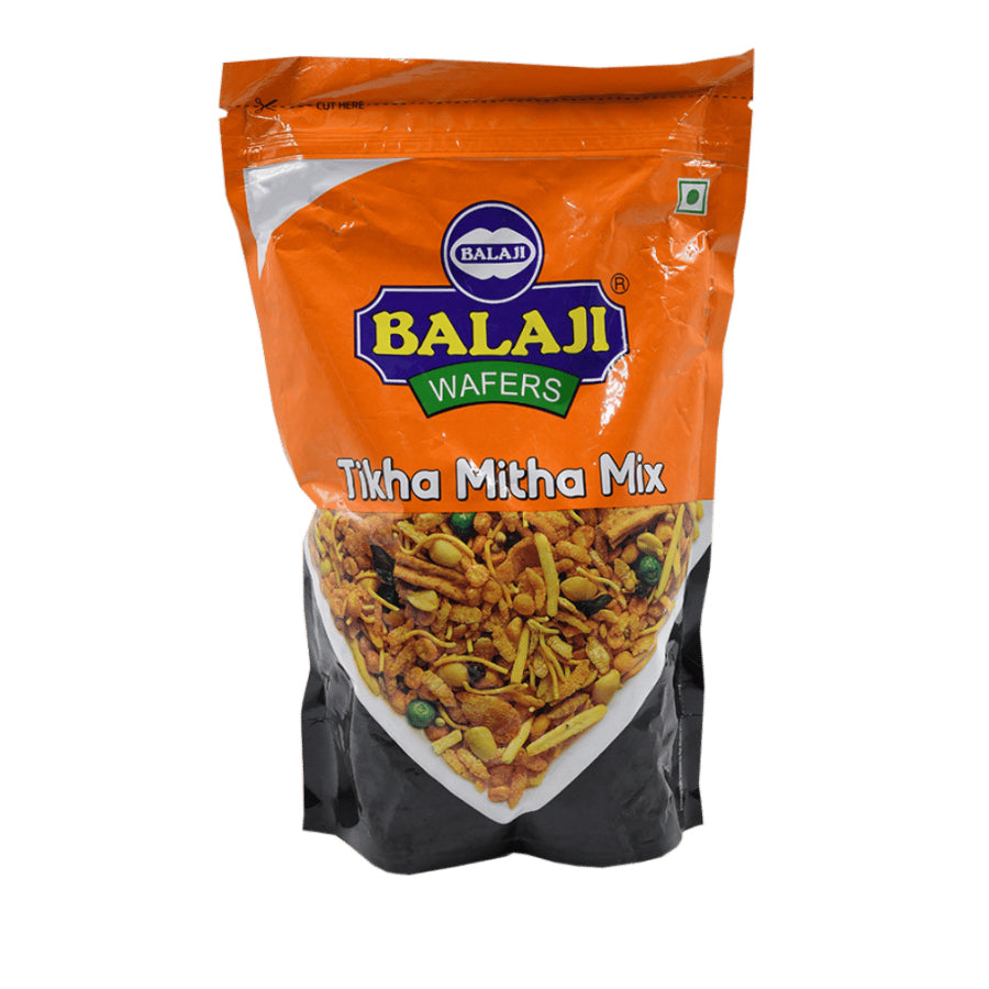 Balaji Tikha Mitha Mix 400gm – Spice Village