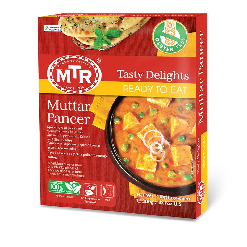 MTR Ready To Eat Mutter Paneer 300gm – Spice Village